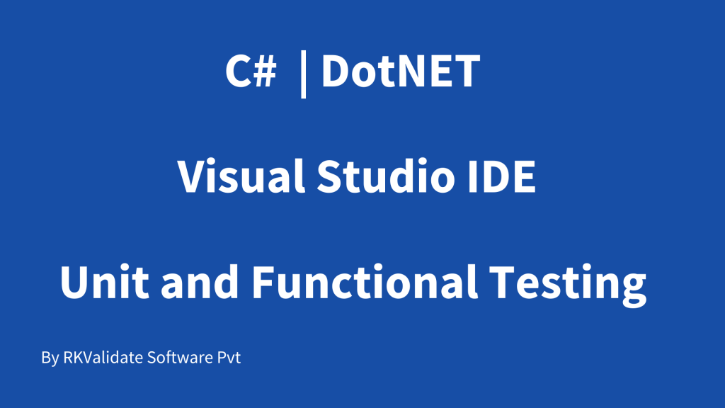 Csharp Code Coverage | RKVALIDATE