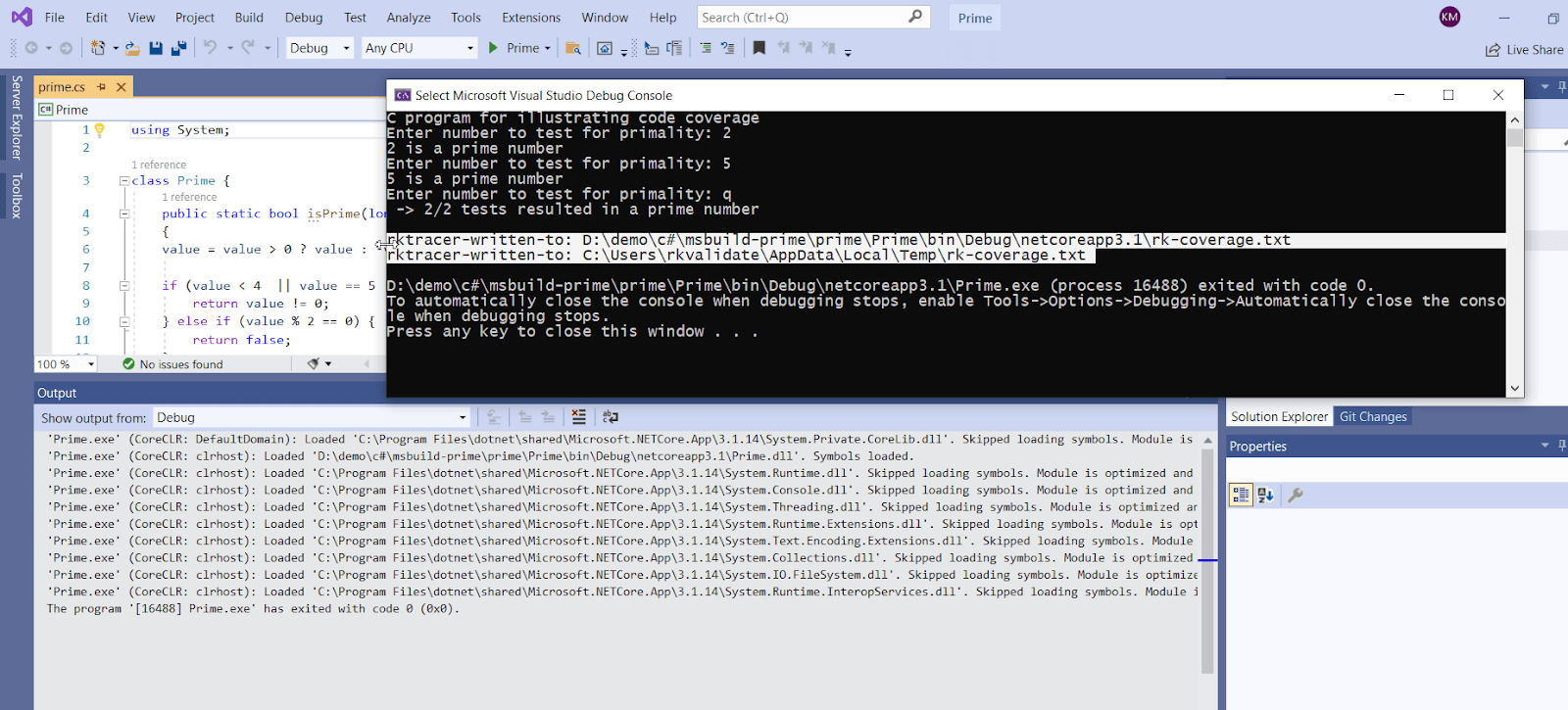 Csharp Code Coverage | RKVALIDATE
