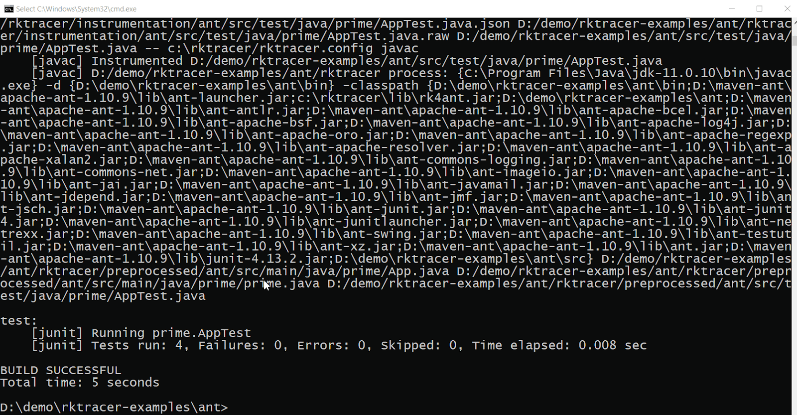 Code Coverage ANT | RKVALIDATE